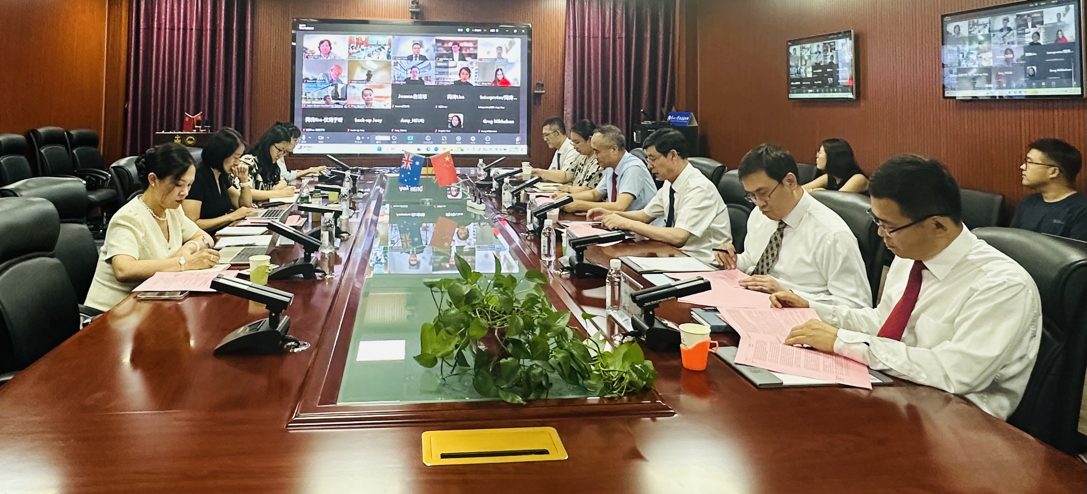 东北大学悉尼智能科技学院联合管理委员会第五次会议顺利举行-东北大学悉尼智能科技学院 | SSTC, NEU