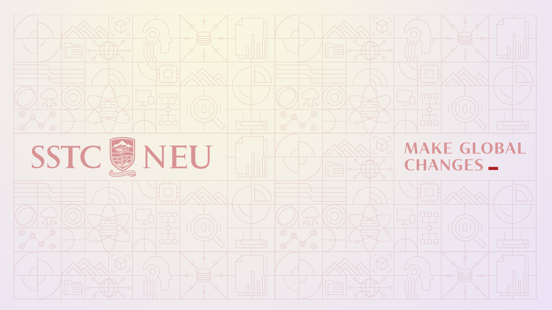 [文化建设] 悉尼学院视频会议背景-东北大学悉尼智能科技学院 | SSTC, NEU