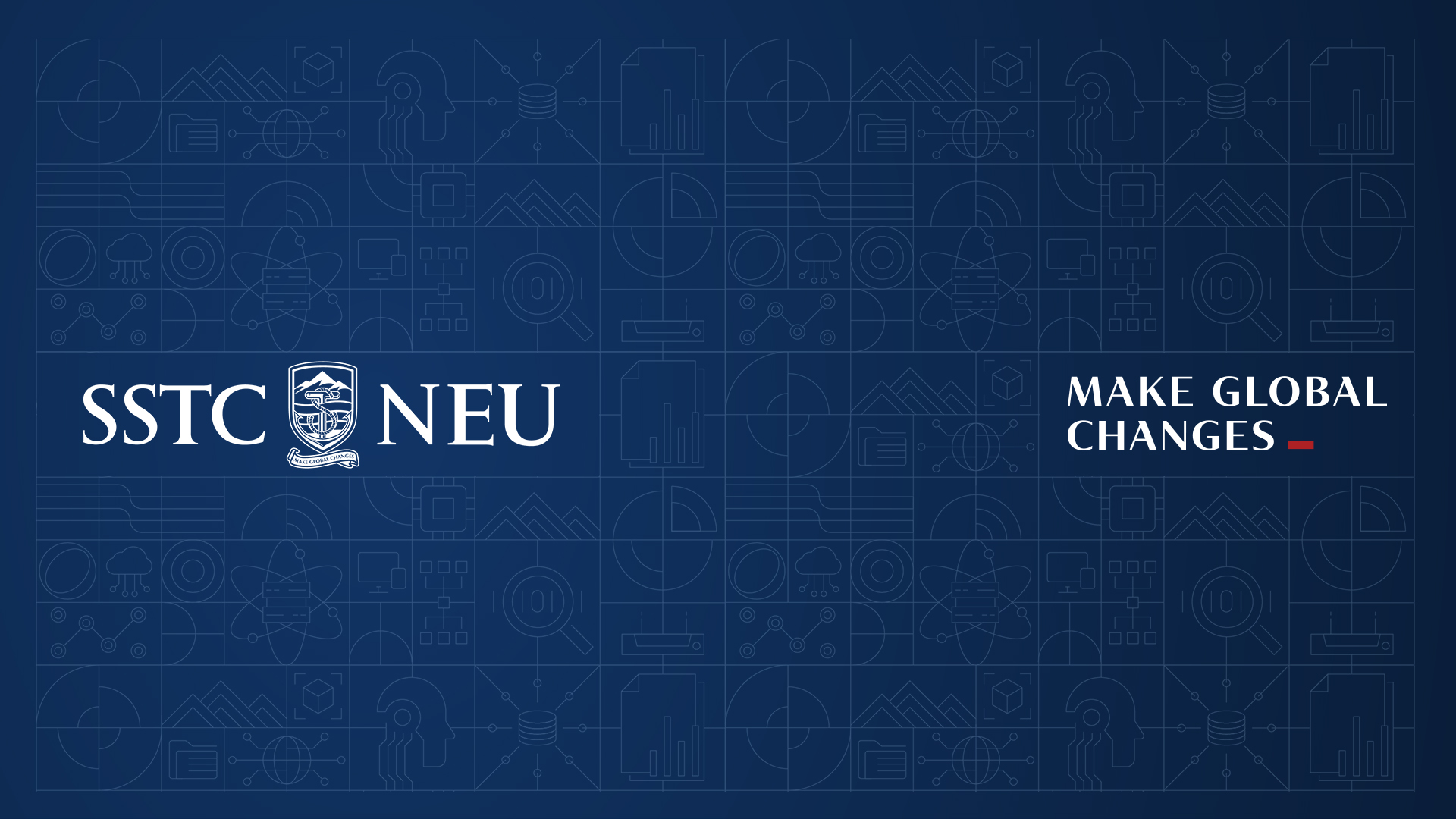 [文化建设] 悉尼学院视频会议背景-东北大学悉尼智能科技学院 | SSTC, NEU